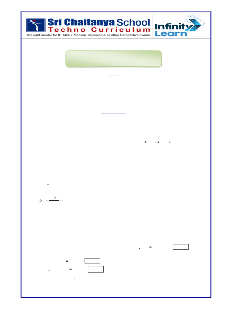 Summer Worksheet-3 Keys & Solutions Chemistry | PDF | Oxide | Acid