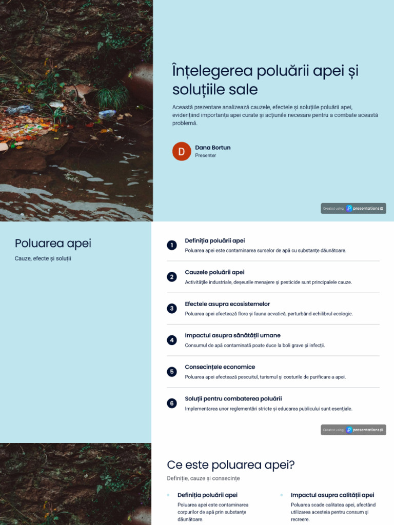 Understanding Water Pollution Causes Effects and Solutions | PDF