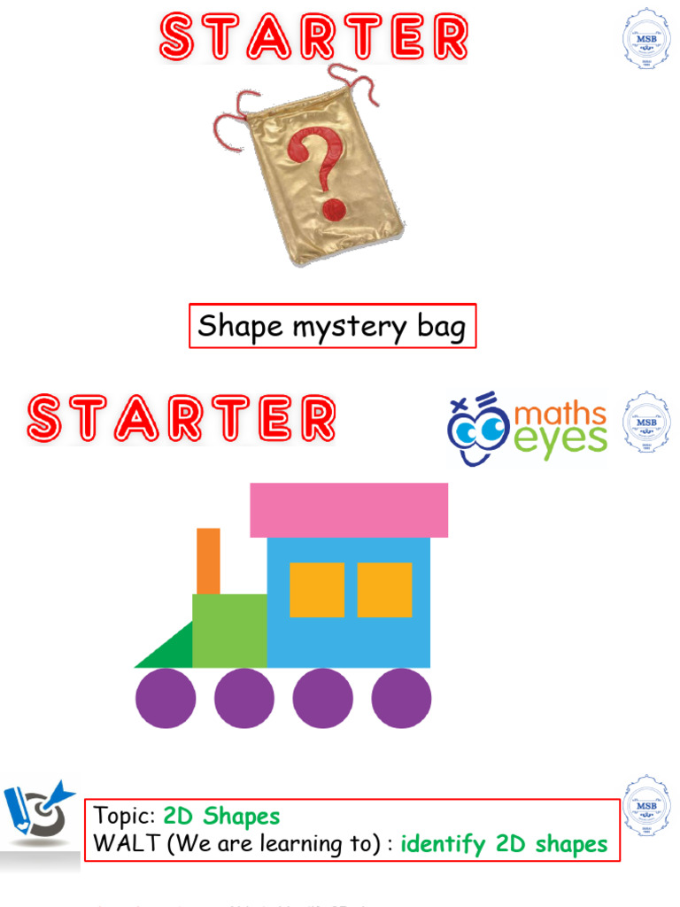 Identify 2D Shapes for Kids | PDF