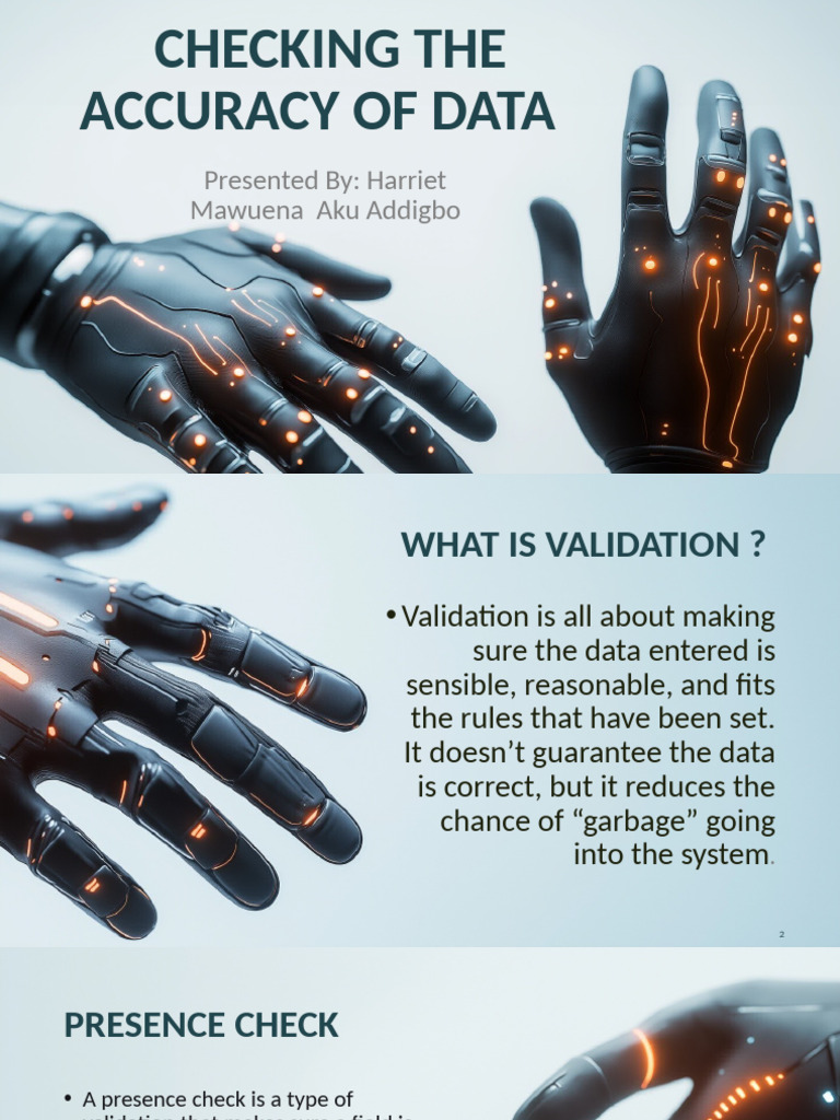 Data Validation Techniques Explained | PDF | Information Technology ...