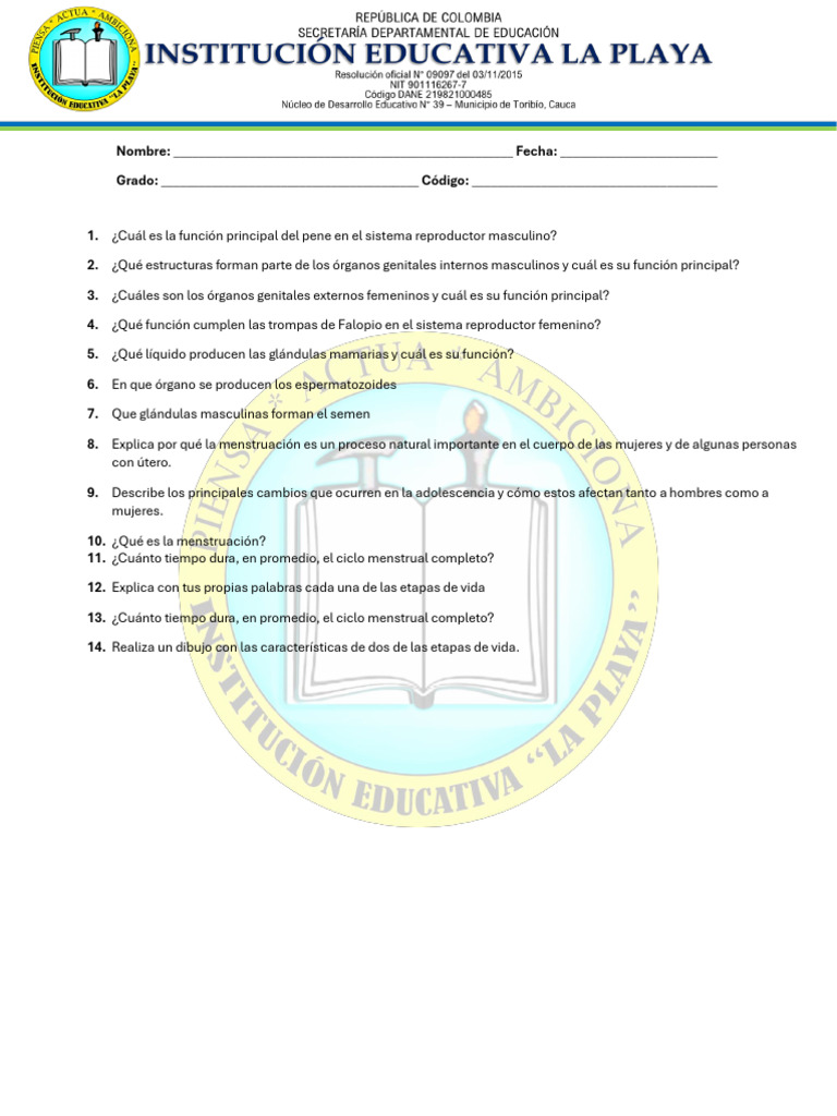 Nivelacion Octavo Tercer Periodo Giner | PDF