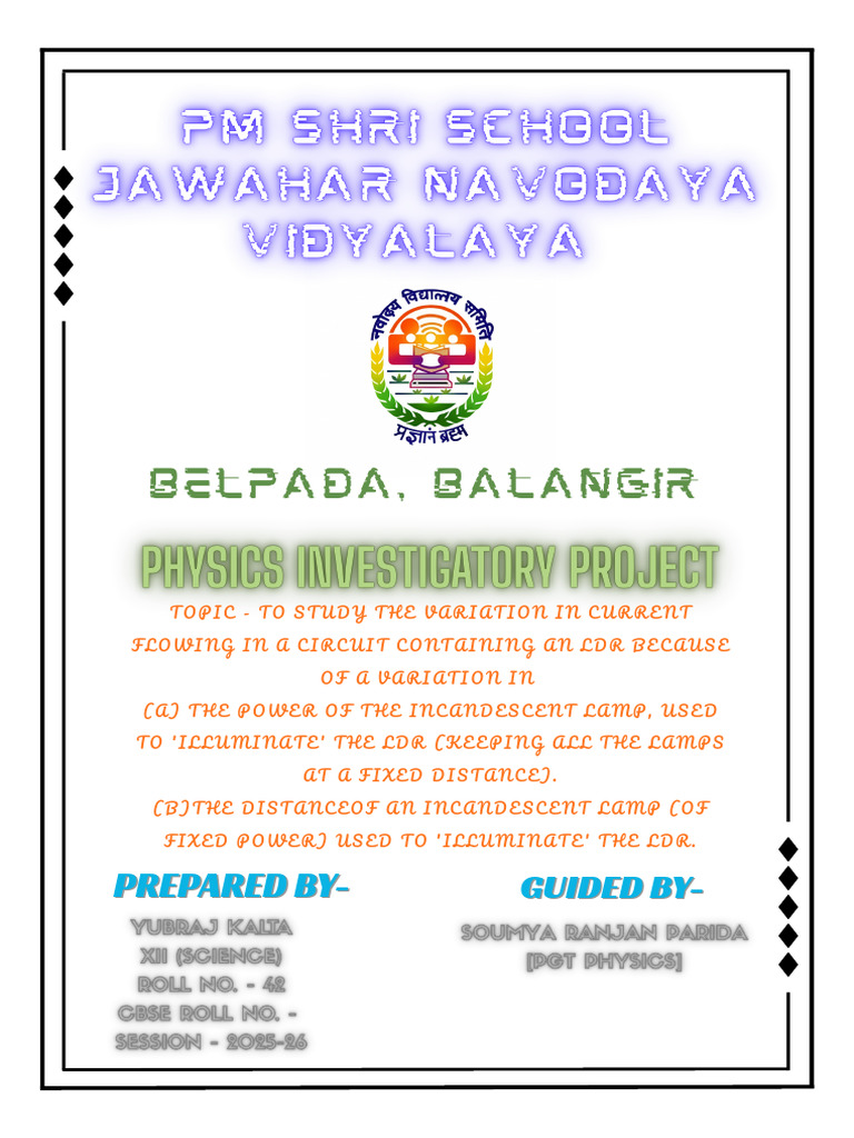 PM Shri Jawahar Navodaya Vidyalaya - 20251011 - 123340 - 0000 | PDF