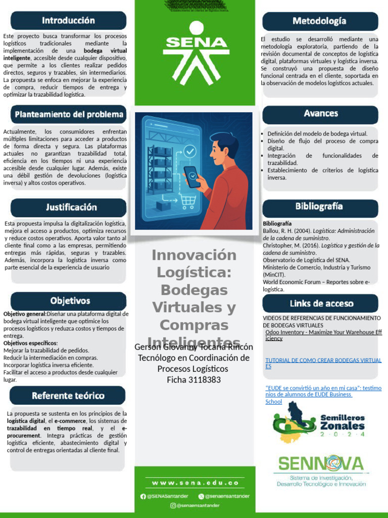 Poster de Investigacion | PDF | Logística | Informática