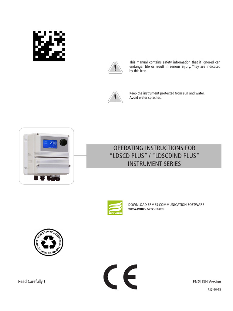 Emec LDSCD Plus LDSCD Ind Plus Instruction Manual | PDF