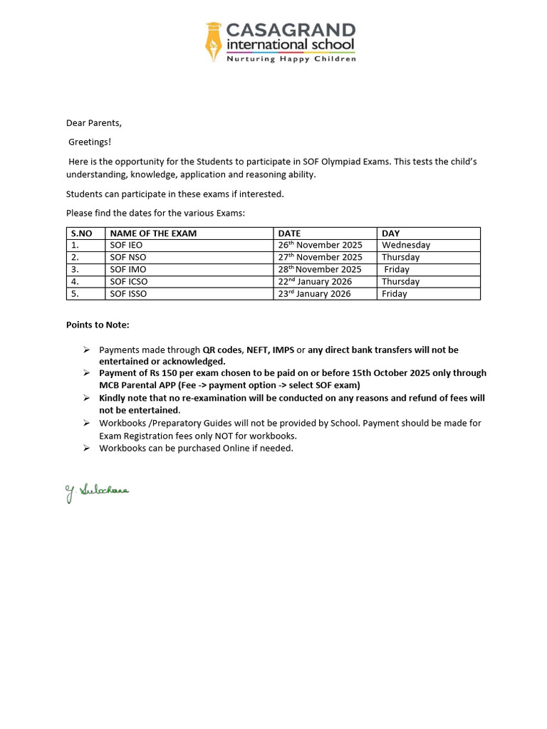 Sof Circular 1 (25 26) 1 | PDF