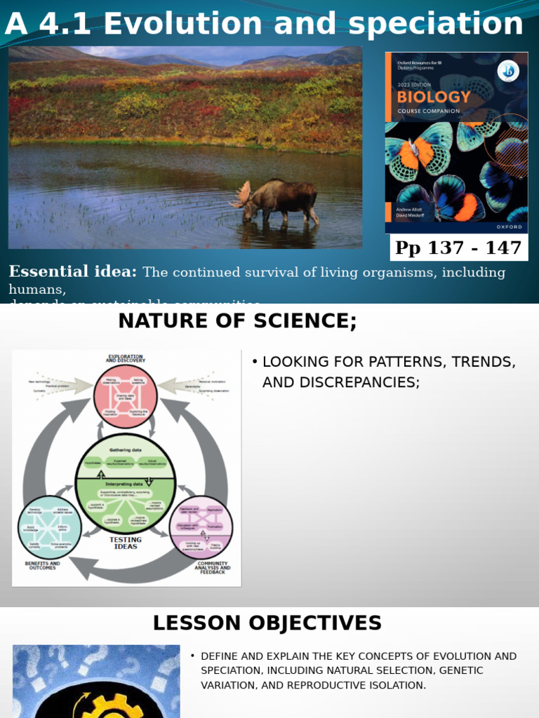 4.1 Species, Communities and Ecosystems | PDF | Evolution | Species
