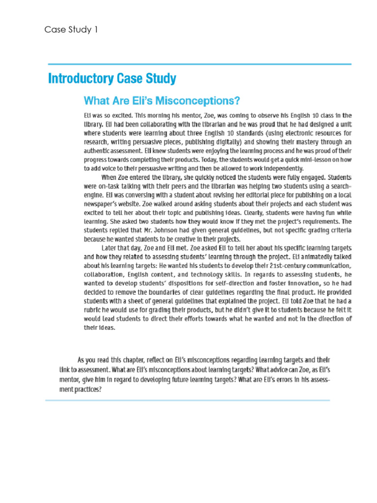 Case Study 1.Docx | PDF