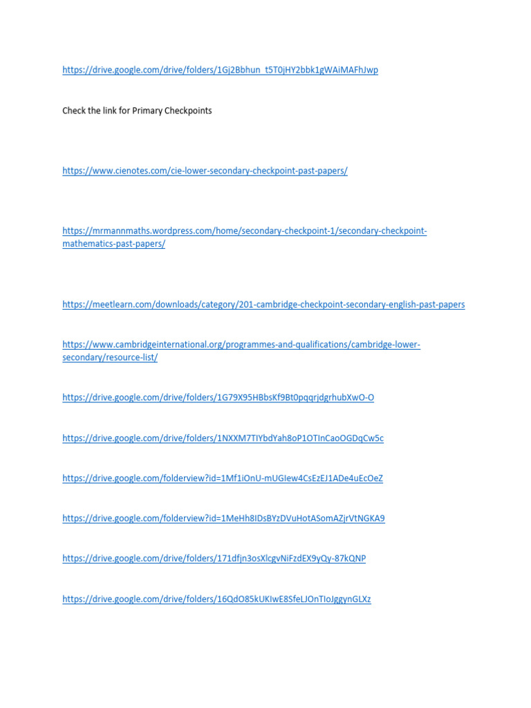 Different Links | PDF