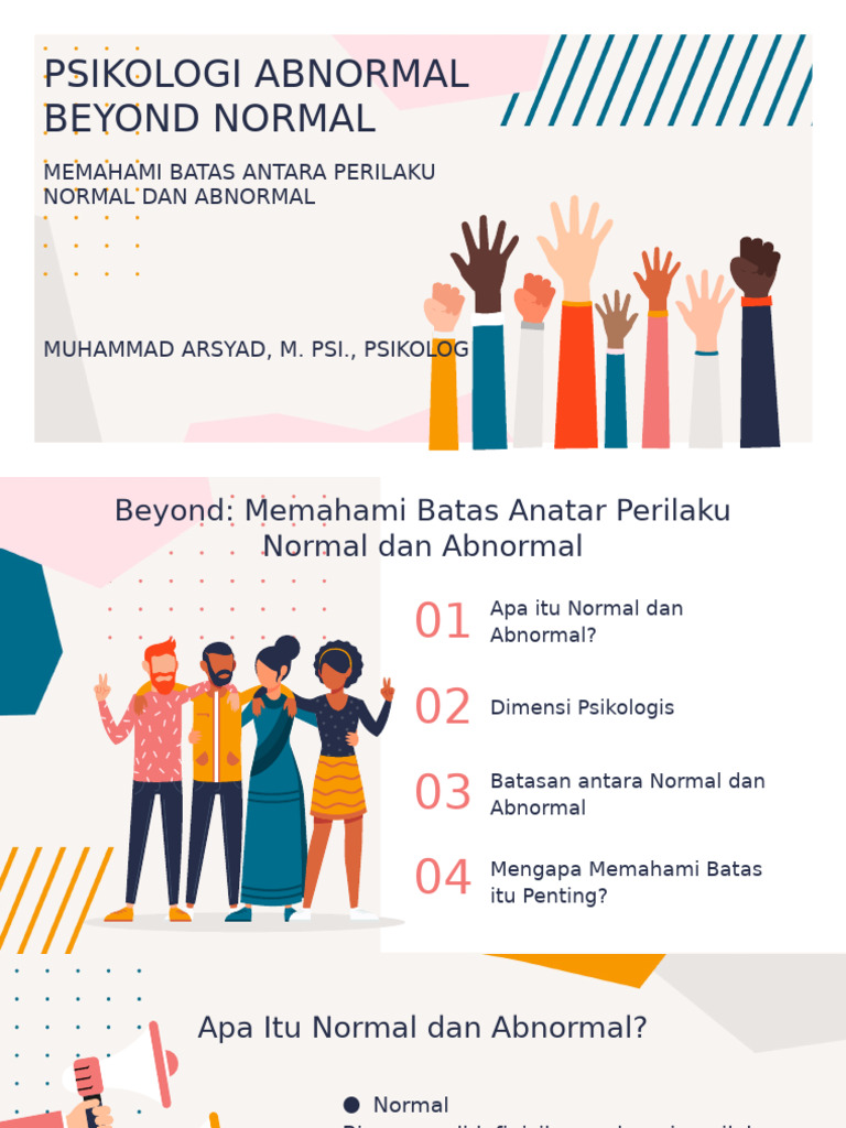 Kuliah Umum - Beyond Normal Memahami Batas Antara Perilaku Normal Dan ...