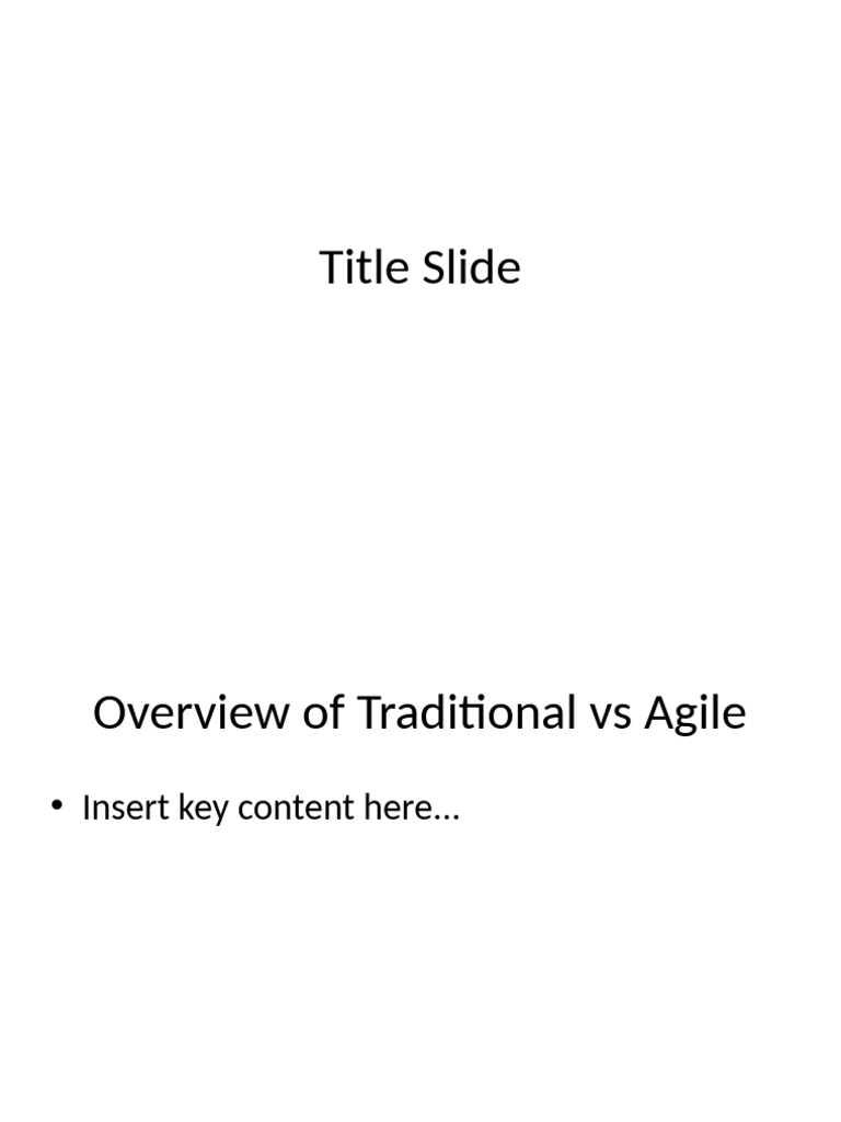 Presentation 1 - Introduction To Agile & Agile Mindset | PDF