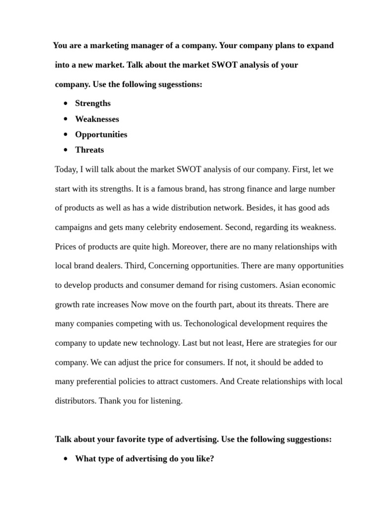 Free Talk | PDF