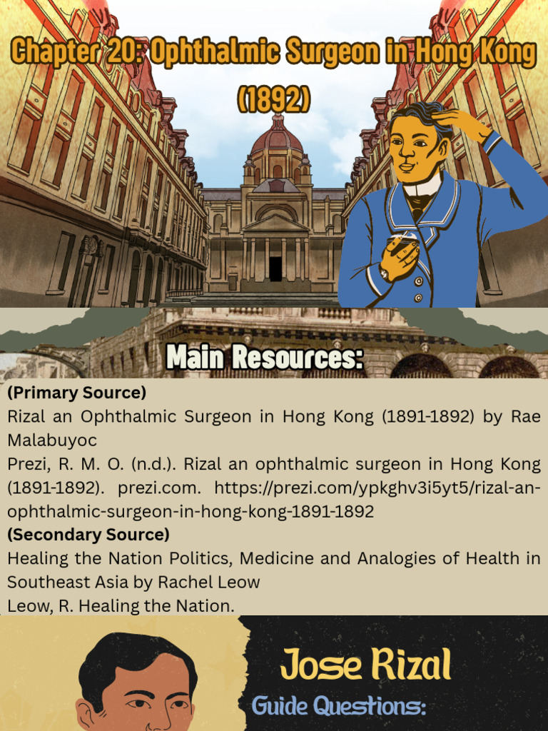 Chapter 20 Ophthalmic Surgeon in Hong Kong (1892) | PDF | Philippines