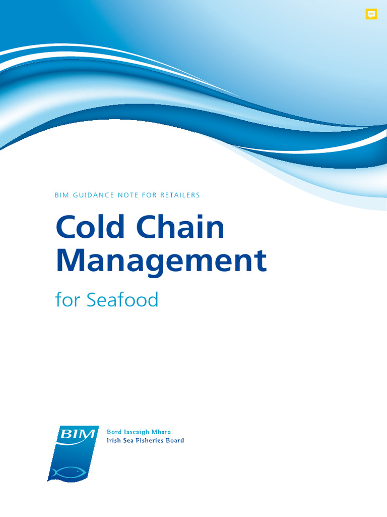 Seafood Cold Chain Management Guide | PDF | Shelf Life | Decomposition