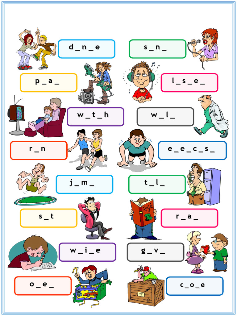 Action Verbs | PDF