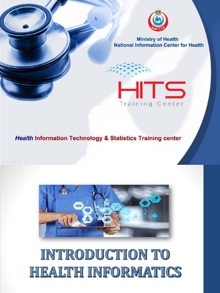 IHI - Health Informatics As A Discipline - Lect.2 | PDF | Health ...