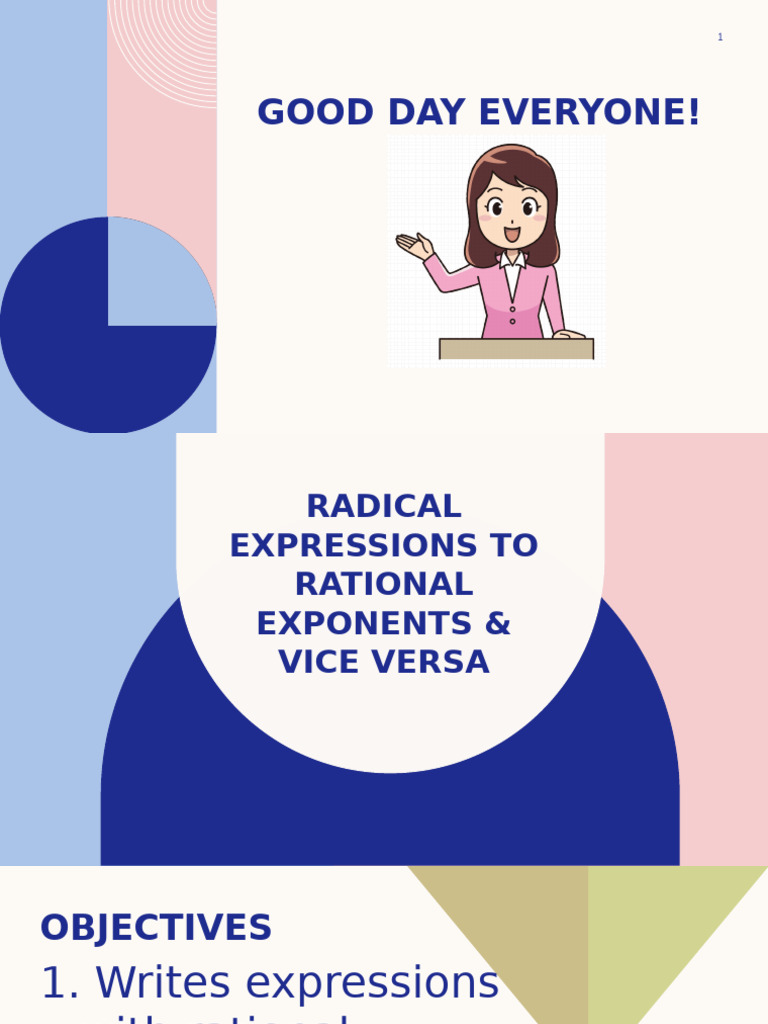 8 Rational Exponents To Radical Expressions | PDF