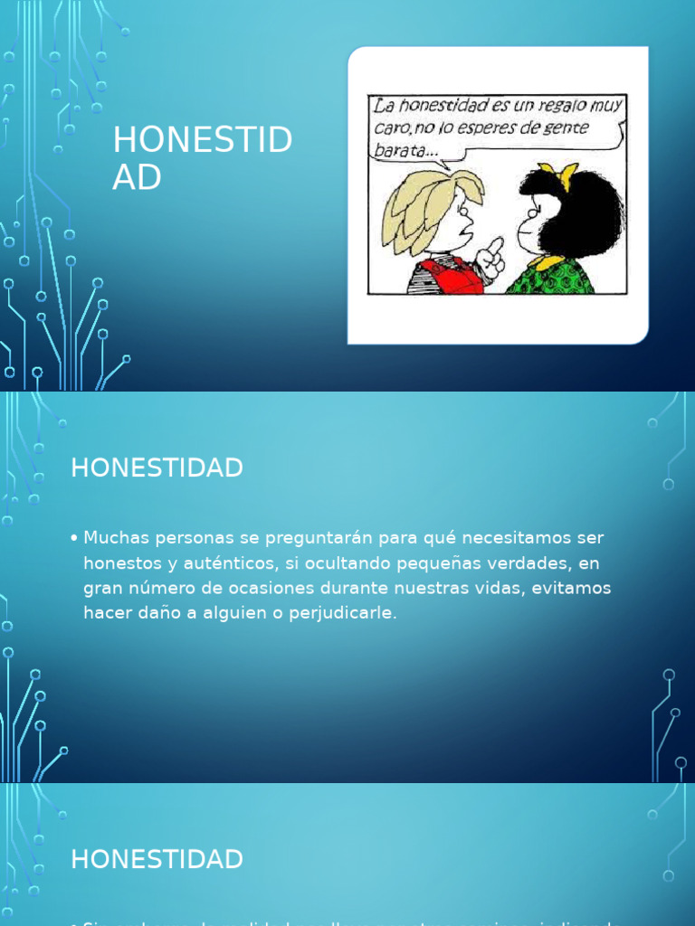 Honestidad | PDF | Mentira | Verdad
