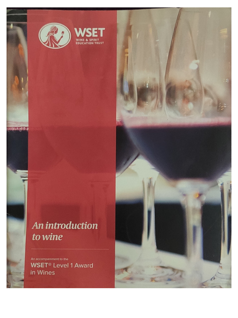 Wset L1 | PDF