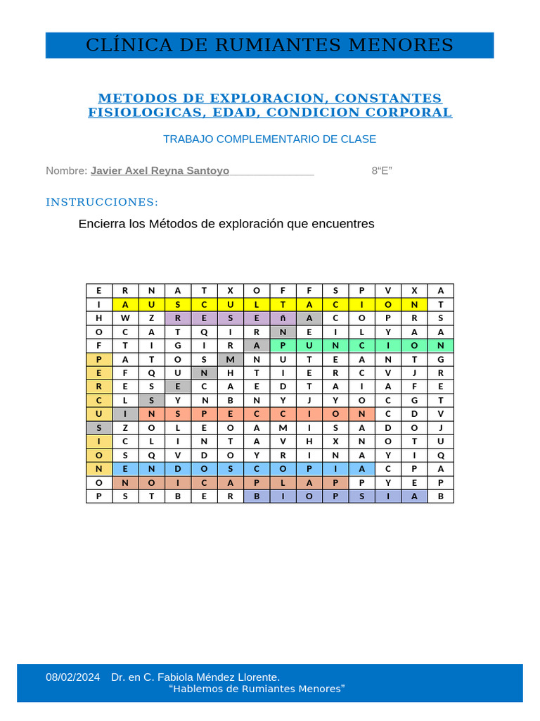 Trabajo Complementario 8E (Axel Reyna) | PDF