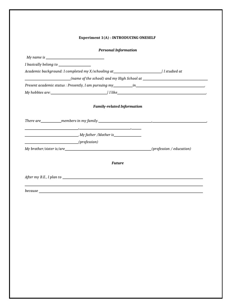 BCSL Experiment 1 | PDF