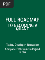 Quantitative Trader Development Roadmap | PDF | Applied Mathematics