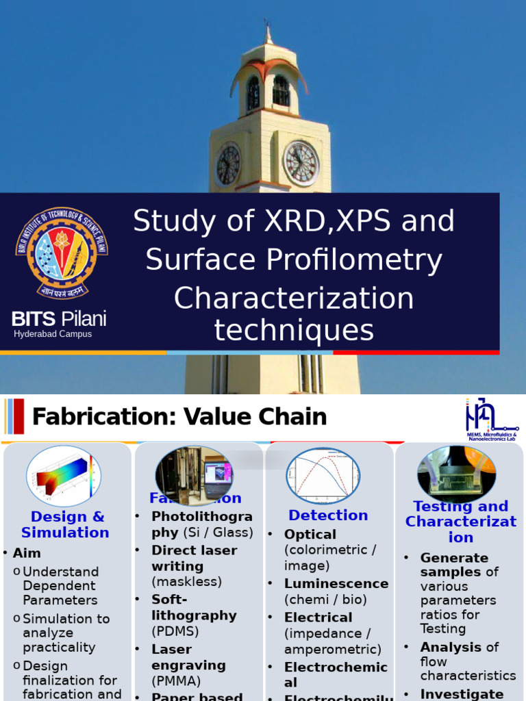 Expt 4 XPS XRD Profilometer Final | PDF | X Ray Photoelectron ...