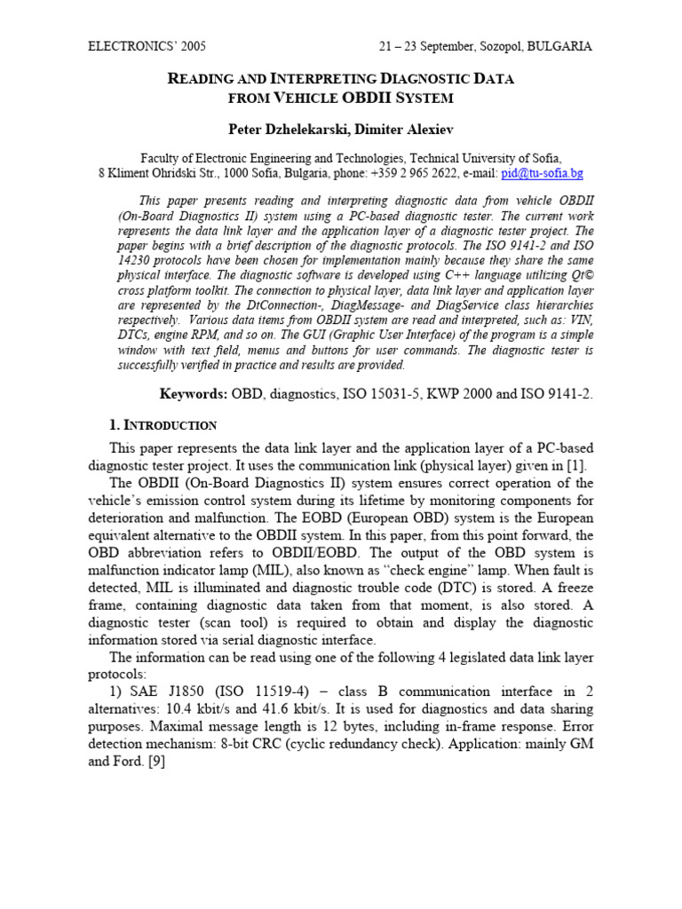Reading and Interpreting Diagnostic Data | PDF | Class (Computer ...