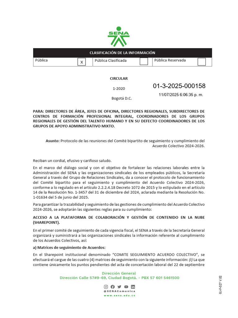 Cir - 01 3 2025 000158 | PDF