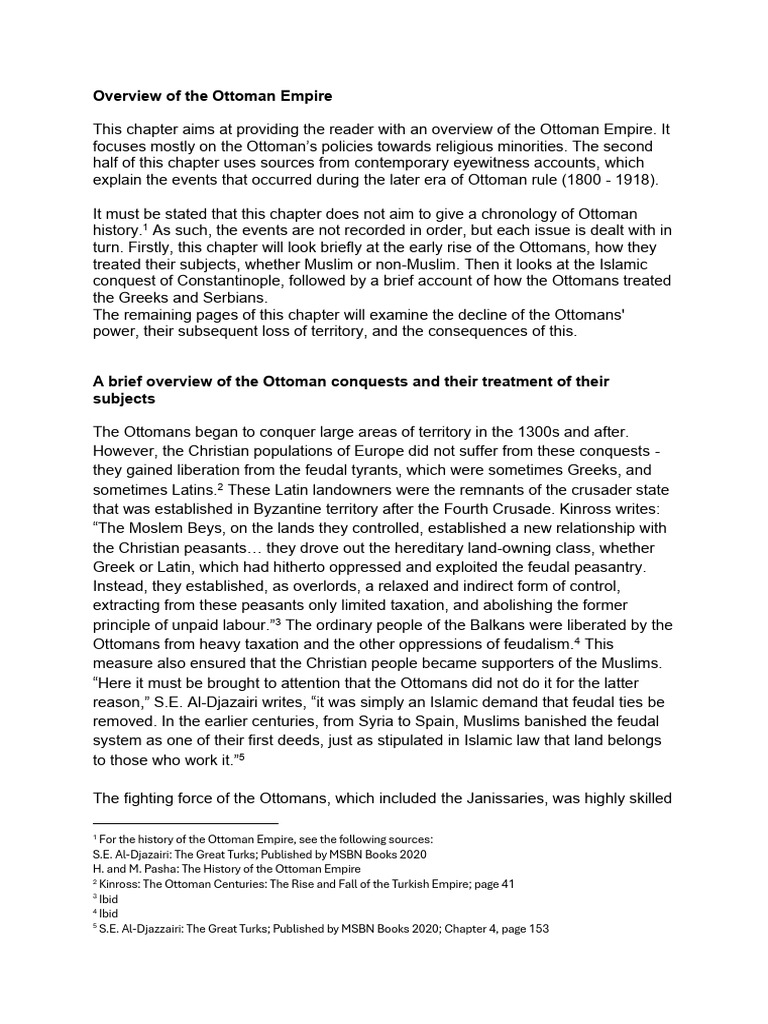 Ottoman Empire: Policies and Decline | PDF | Caliphate | Ottoman Empire