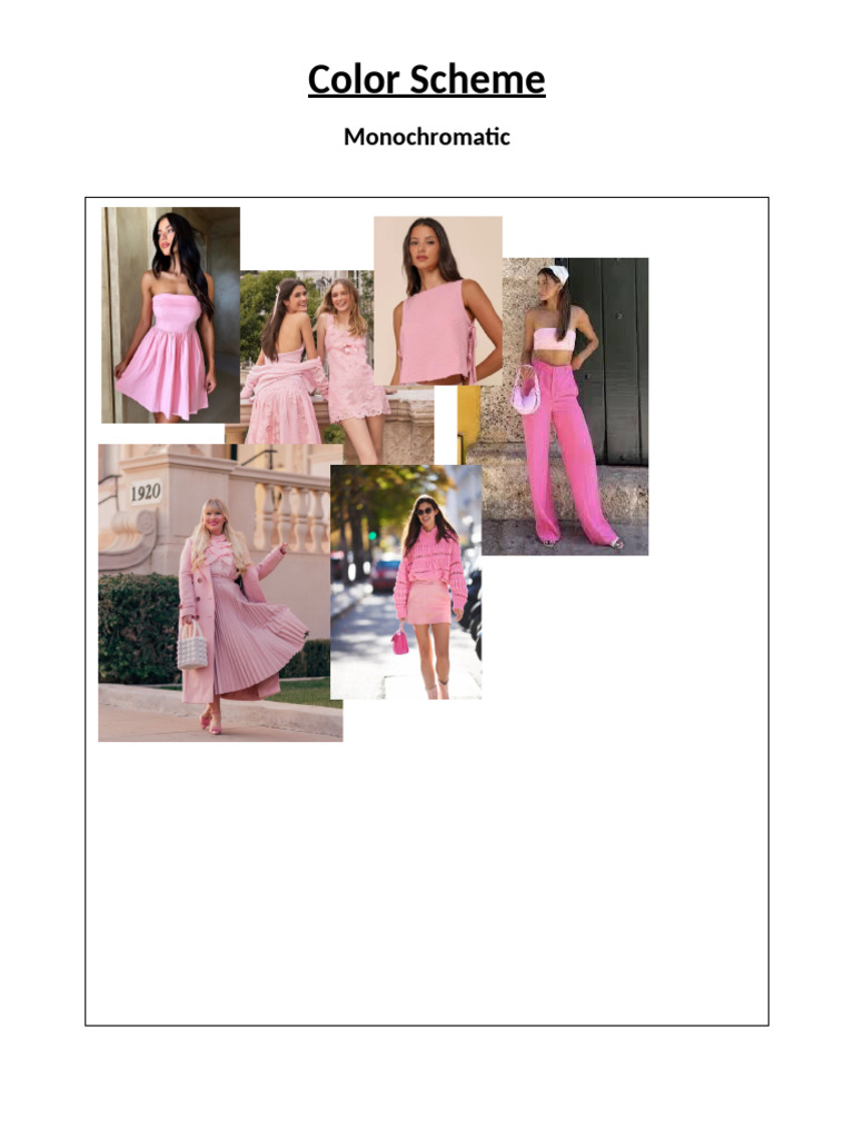 Color Scheme Mood Board-Template | PDF