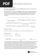 GTCC Statement of Understanding (DD 3120) | PDF | Expense | Payments