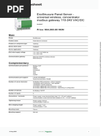 EcoStruxure PAS800L Data Logger Specs | PDF | Computer Network | World ...