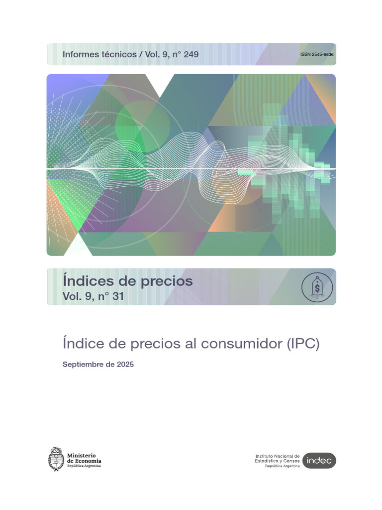 IPC Argentina Septiembre 2025: Informe | PDF | Estadísticas | Economias
