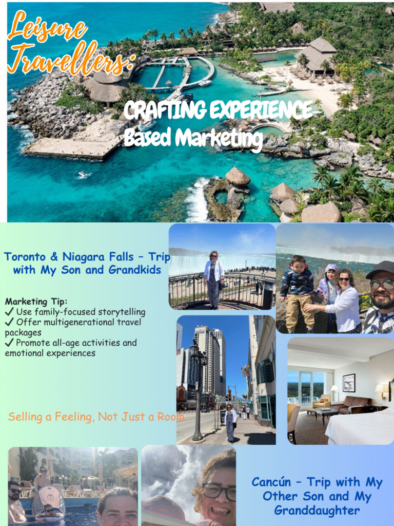 Leisure Travellers Crafting Experience - Based Marketing PDF | PDF