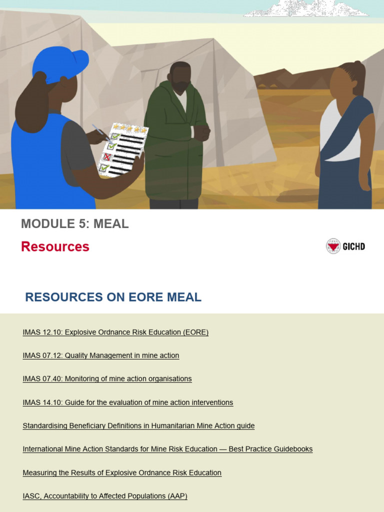 EORE MEAL Resources Overview | PDF