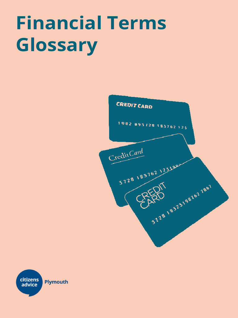 Financial Terms Glossary | PDF | Credit Card | Banks