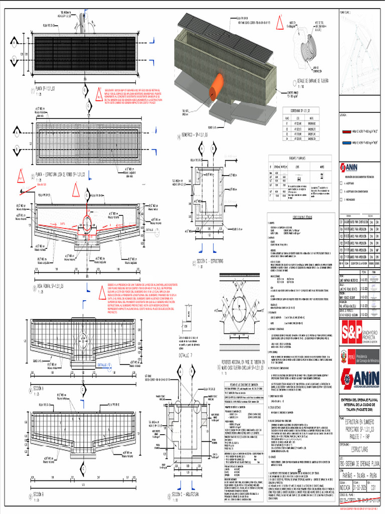 500125-CSSP001-780-XX-DR-ST-011124 (REDILINE) | PDF | Construyendo ...