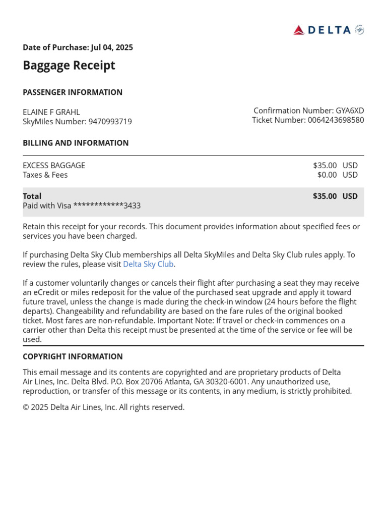 Receipt Details | PDF