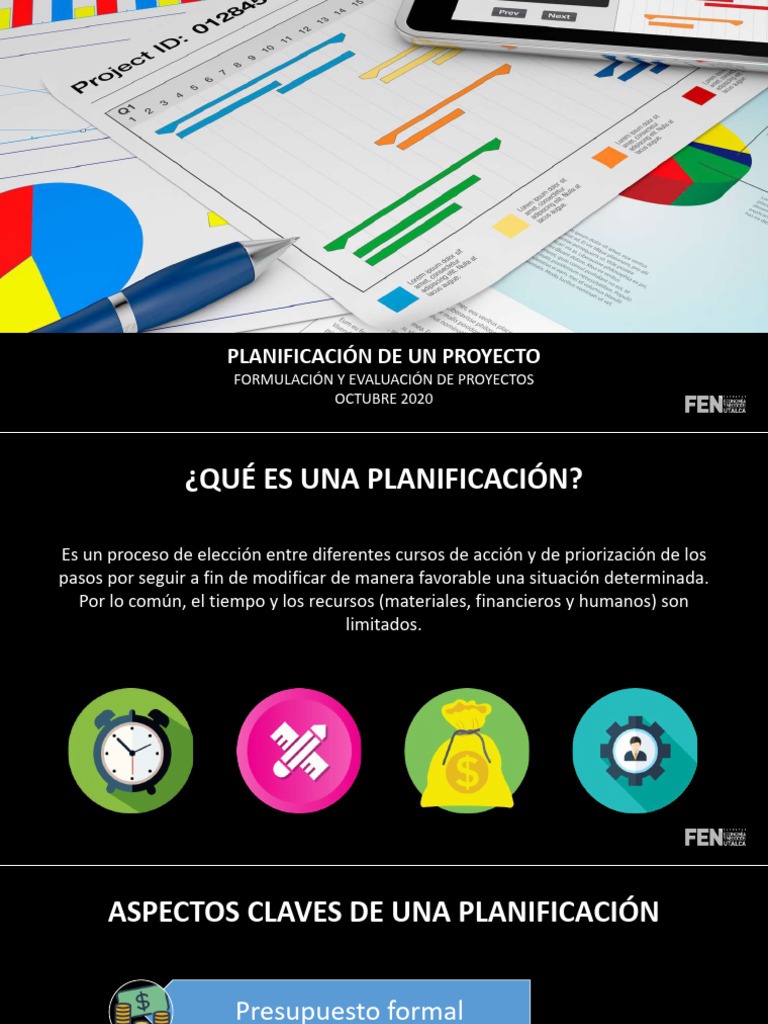 Clase 8 Planificacio N de Un Proyecto 2 PDF | PDF | Planificación | Presupuesto