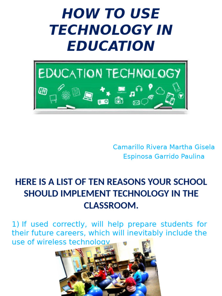 How To Use Technology in Education CLT Communicative Language Teaching ...