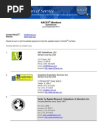 NACES Current Members | PDF
