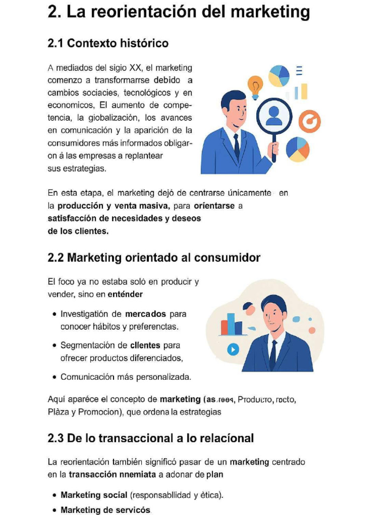Bibliografia La Reorientación Del Marketing | PDF | Marketing | Sector ...