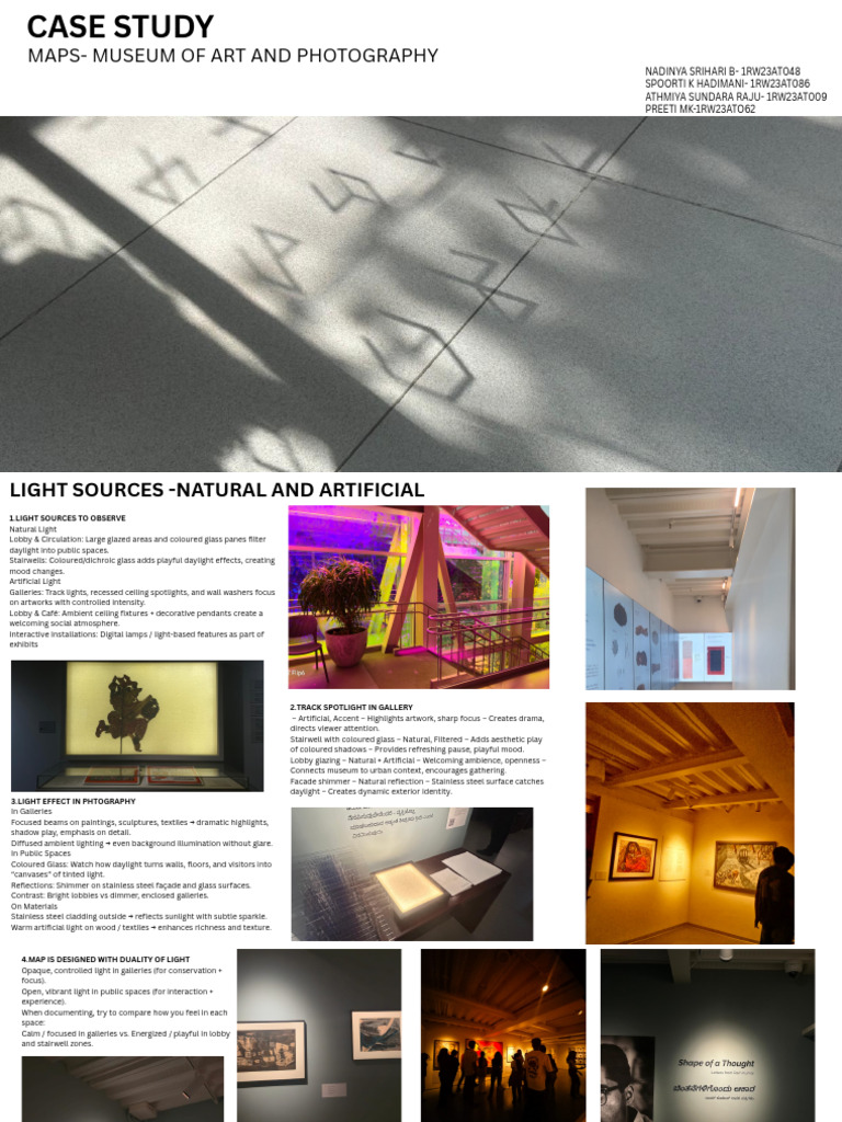 Case Study Lighting 251010 142037 | PDF | Lighting | Light