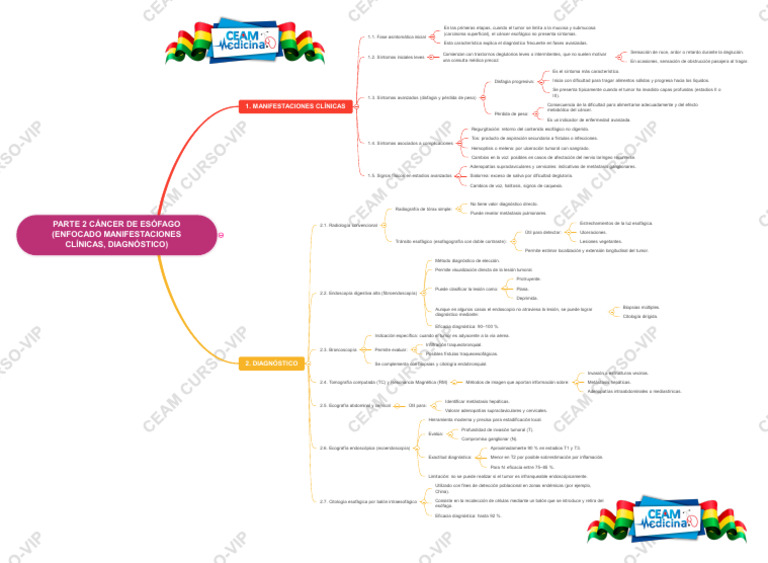 PARTE 2 CÁNCER DE ESÓFAGO (ENFOCADO MANIFESTACIONES CLÍNICAS ...