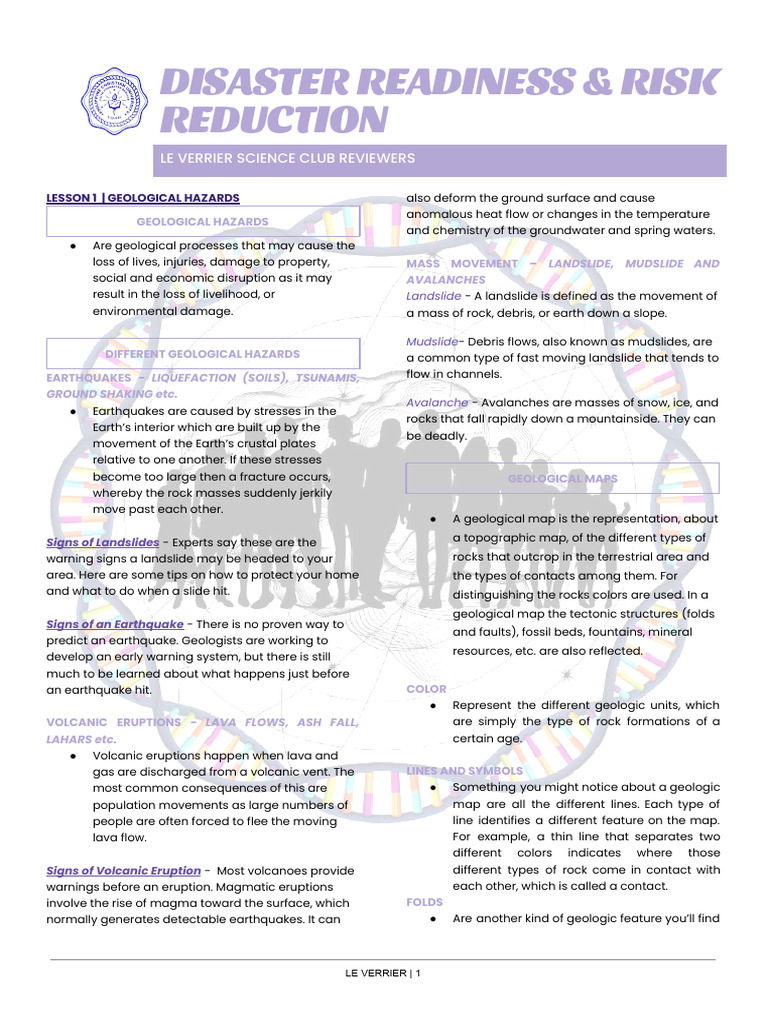 Disaster Readiness & Risk Reduction Reviewer | PDF | Storms | Fires