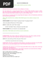 Cheshire Cat Quotes from Alice Games | PDF | Poetry