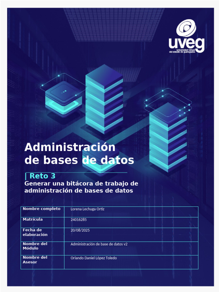 Lechuga Lorena R3 U2 | PDF | Informática | Datos de computadora