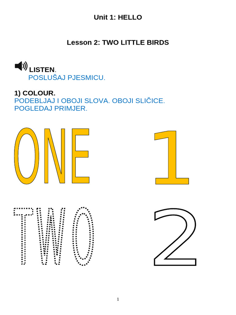 DIP1+UNIT+1 Lesson+3 Prilagodeni | PDF