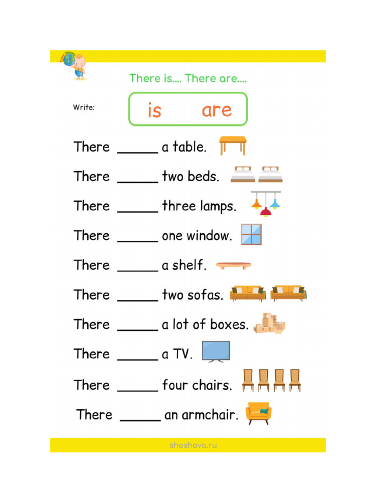 Is or Are For Kids | PDF