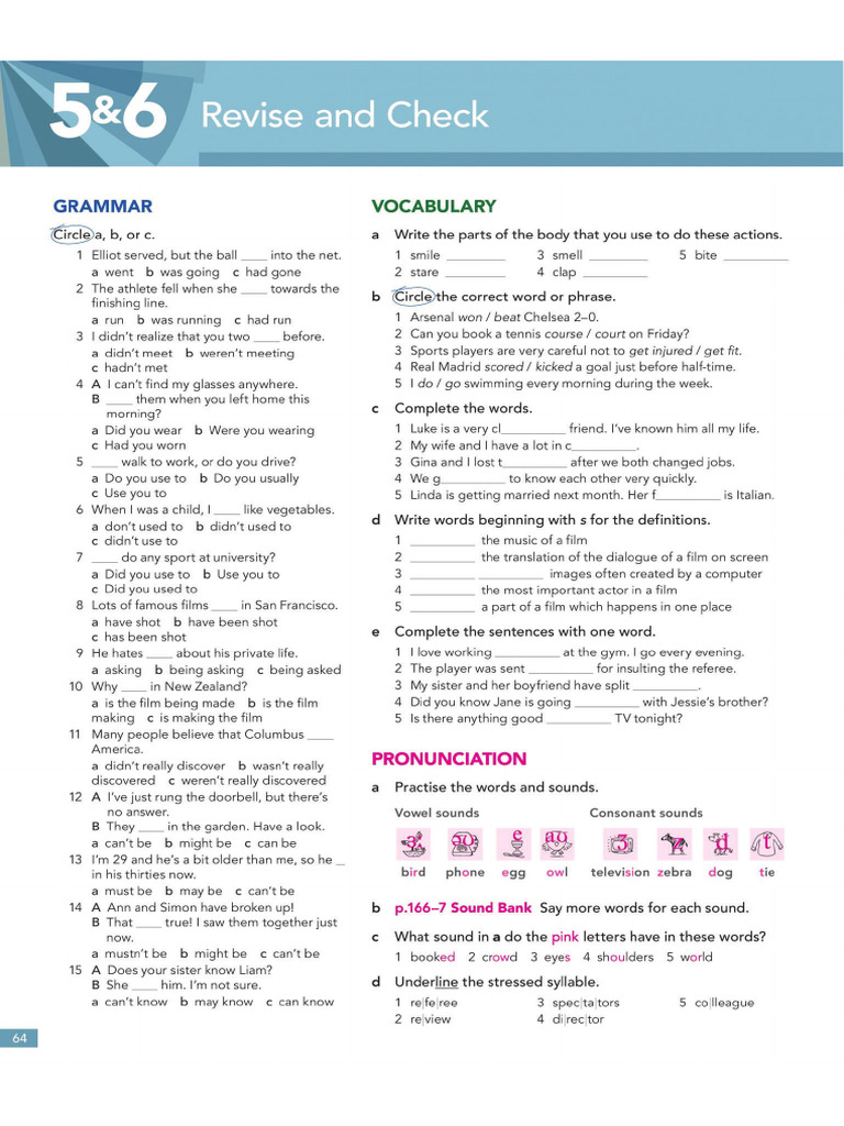 English File 4th Edition Intermediate SB-65-66 | PDF